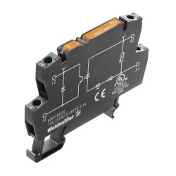Solid-state relay, 24 V DC ±20 %, Varistor, Reverse polarity protection, 3...33 V DC, 4 A, Screw ...